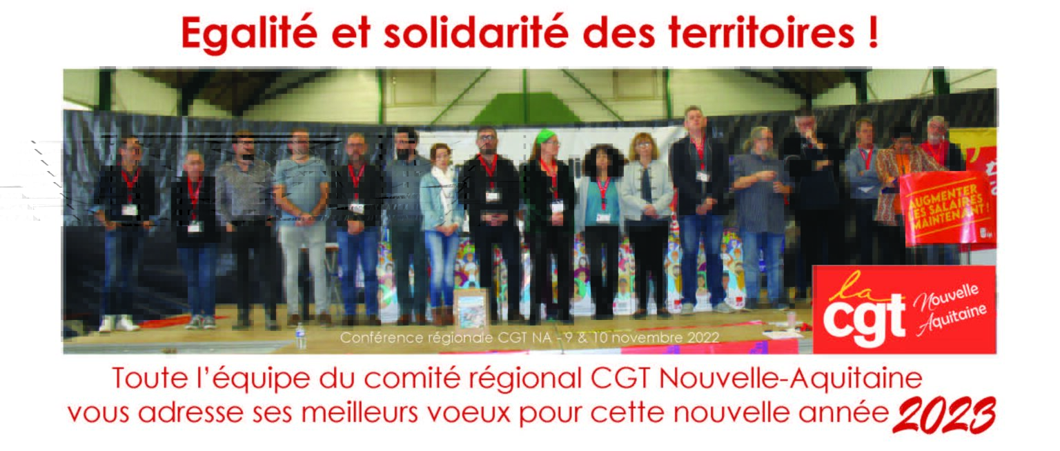 Voeux 2023 - CGT Nouvelle Aquitaine