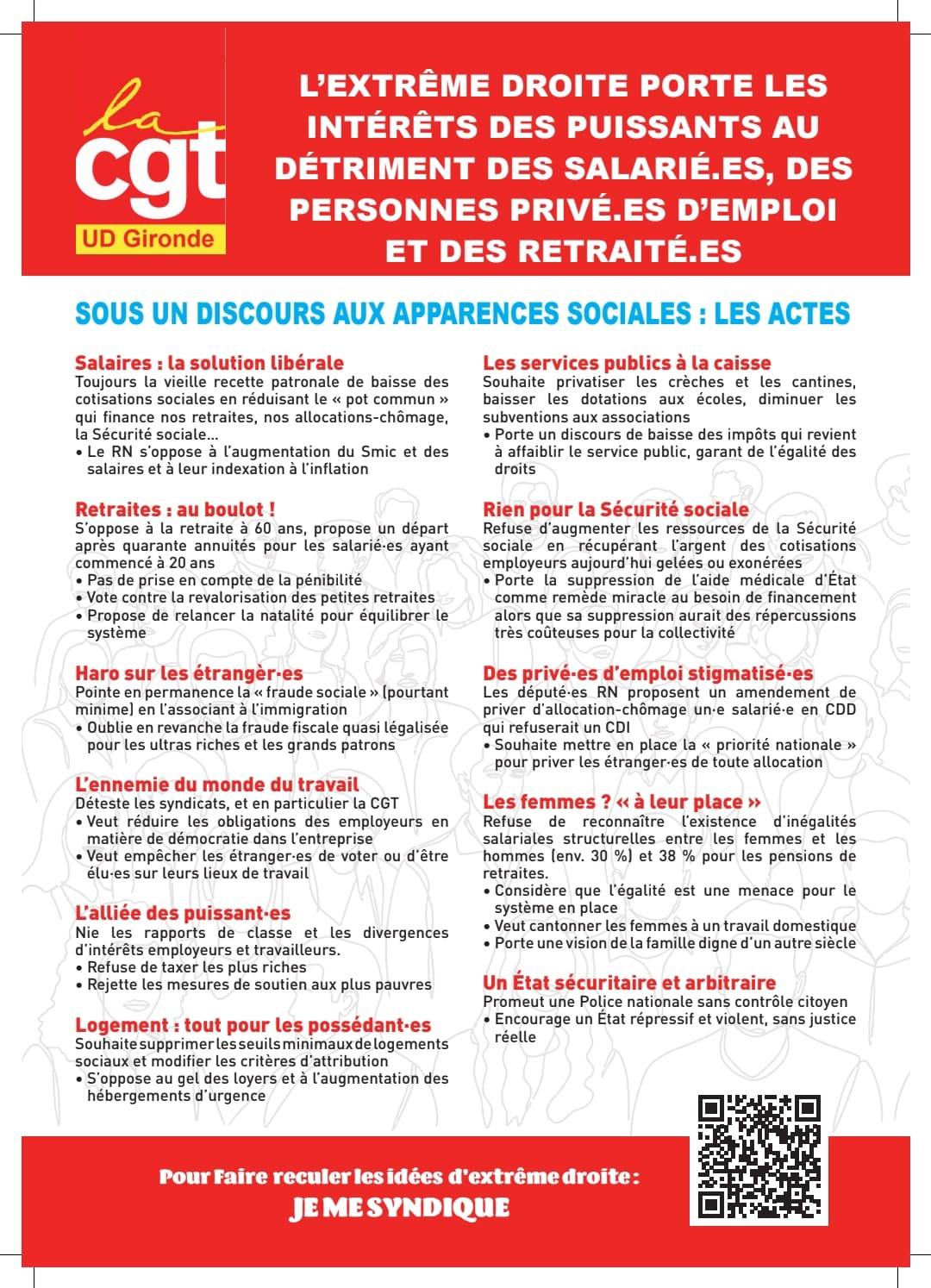 Sous un discours aux apparences sociales : Les actes - CGT Nouvelle ...